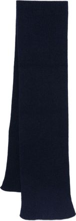 John Smedley Stark Schal - Blau