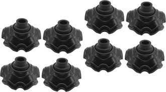 DOITOOL Stuhlbeinkappen Für Campingstuhl Füße 15X30Mm 8 Stück Outdoor Bodenschutz Kunststoff Schutzhüllen Für Gartenmöbel Und Campingstühle