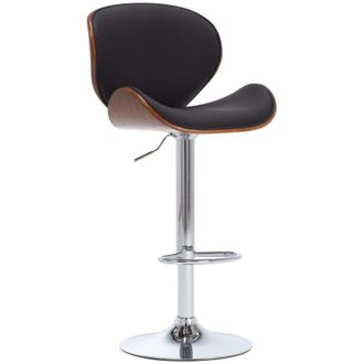 vidaXL Vidaxl - Tabouret de bar Noir Similicuir