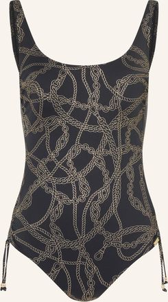 Charmline Charmline Shape-Badeanzug Interlace Chains schwarz