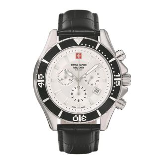 Swiss Alpine Military Nautilus Chronograph - - Accessories - Herren - Schwarzk - ONE SIZE