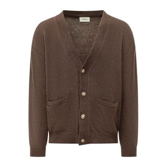A Paper Kid Strickjacke - - Knitwear - Herren - Braun - XL