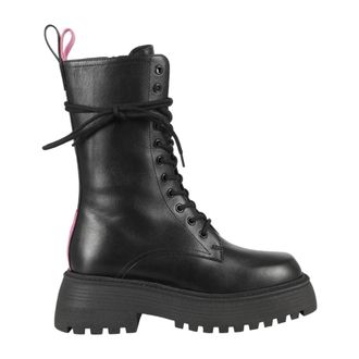 3Juin Schn&uuml;rstiefel - - Shoes - Damen - Schwarzk - 41 EU