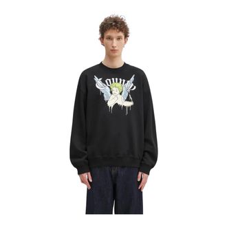 Marcelo Burlon Homme, Sweatshirts et sweats &agrave; capuche, Noir, Taille: L SweaT-shirts et SweaT-shirts &agrave; capuche &Eacute;l&eacute;gants