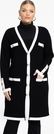 Yoek Cardigan Damen Strickjacke Große Größen