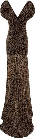 Blumarine Lungo Dress - Brown