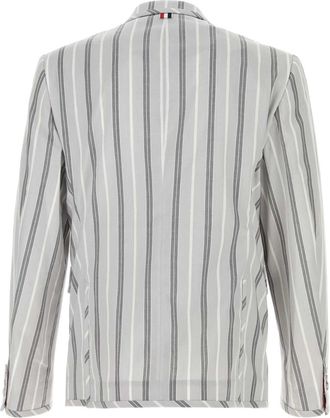 Thom Browne Medgrey Exterior: Cotton Giacche E Gilet Jacket