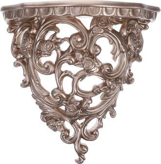 BESPORTBLE Haushaltsorganizer Wandregal H&auml;ngend f&uuml;r K&uuml;che Bad mit Widerstandsf&auml;higem Material Modernes Design 65x22cm Einfach zu Reinigen