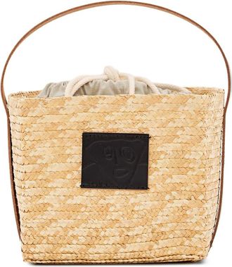 Plan C Plan C, Femme, Sacs, Brun, Taille: ONE Size Panier en paille