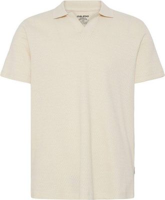 Blend Poloshirt BHEswin Klassisches Poloshirt mit V-Ausschnitt und Polokragen