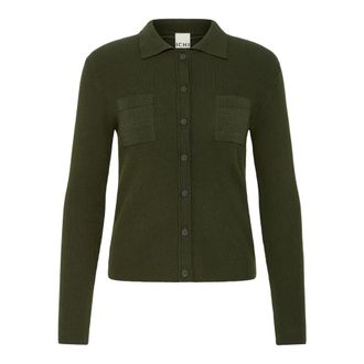 Ichi Ichi - Maille - Femme - Pulls - Vert - Taille: 40 FR