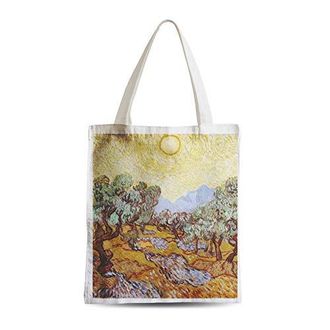 Fabulous Grand Sac Shopping Plage Etudiant Van Gogh Oliviers Peinture Post-Impressionnisme