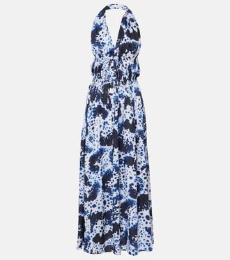 Dries Van Noten Bedrucktes Maxikleid