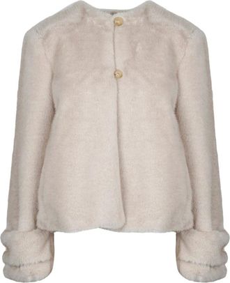 Alessia Santi Damen, Jacken, Beige, XSGr&ouml;&szlig;e