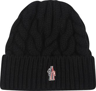 Moncler Caps & Mützen - Tricot Beanie Black - Gr. ONE SIZE - in Schwarz - für Damen