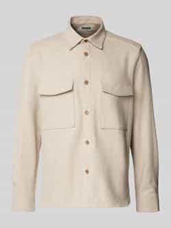 Drykorn Hemdjacke mit Knopfleiste Modell GUNRAY