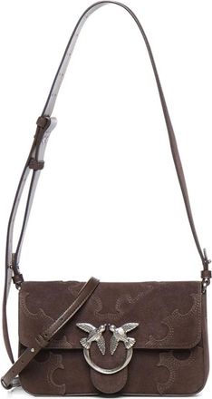 Pinko Pinko, Femme, Sacs, Brun, Taille: ONE Size Sacs bandouli&egrave;re