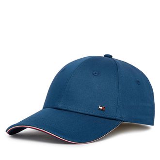 Tommy Hilfiger Cap Tommy Hilfiger Corporate Cotton 6 AM0AM12035 Blau