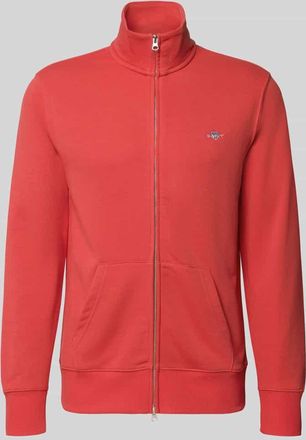 GANT Regular Fit Sweatjacke mit Stehkragen Modell Gield