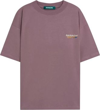 Barrow Barrow, unisex, Tops, Rose, Taille: XS S6Bwuath076 T-shirt