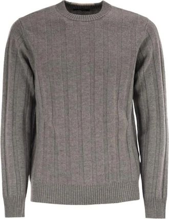 PESERICO Homme, Pulls, Gris, Taille: 3XL Pull Ras du Cou C&ocirc;tel&eacute;