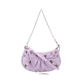 Balenciaga Sac mini vintage doccasion - Femme - Pre-owned - Violet - Taille: ONE Size