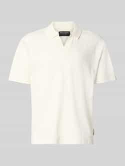 Marc O'Polo Relaxed Fit Poloshirt aus reiner Baumwolle