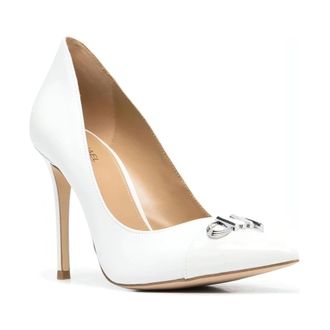 Michael Kors Parker Leder-Pumps - - Shoes - Damen - Wei&szlig; - 40 EU