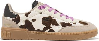 D.Franklin Damen-Lederschuhe mit technischer Futter und Kuhmuster Rebel - Damen Halbschuhe - Freizeitmode - Gr&ouml;&szlig;e (38)