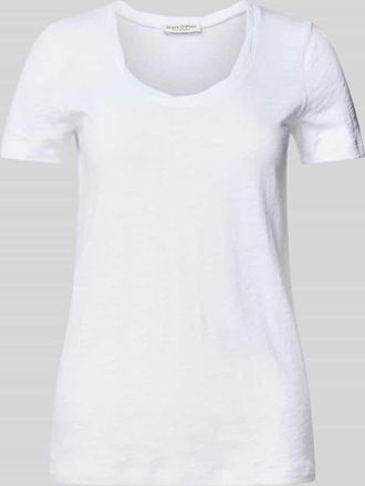 Marc O'Polo Shaped Fit T-Shirt aus reiner Baumwolle