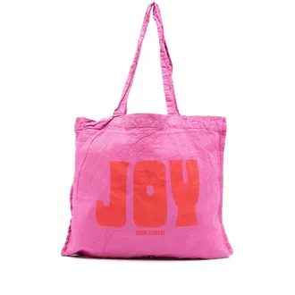 Bobo Choses Logo-Print Cotton Mini Bag - Pink