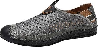 Generic Chaussures de sport d&eacute;contract&eacute;es pour homme - Chaussures de course en maille respirante - Chaussures de marche &agrave; enfiler - Chaussures dext&eacute;rieur l&eacute;g&egrave;