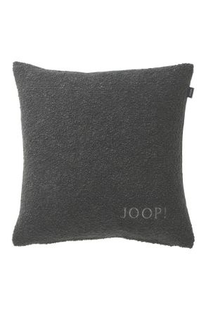 Joop Kissenh&uuml;lle J! Touch, Anthrazit, Dunkelgrau, Textil, Uni, 40x40 cm, hochwertige Qualit&auml;t, Wohntextilien, Bez&uuml;ge, Kissenbez&uuml;ge