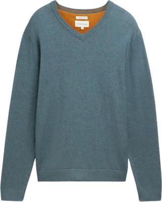 Tom Tailor Herren, Strickwaren, Blau, MGr&ouml;&szlig;e