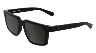 Calvin Klein Jeans Mens Sunglasses CKJ25621S - Black with Solid Grey Lens