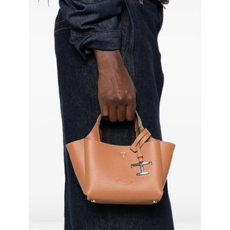 Tod's T Timeless Tote Bag - Brown