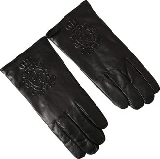 Dolce & Gabbana Homme, Accessoires, Noir, Taille: 10 IN Winter Short Hands Gloves