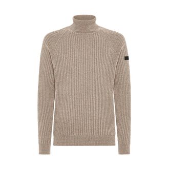 Roberto Ricci Design Rrd, Homme, Pulls, Beige, Taille: L Velvet Rave Turtleneck