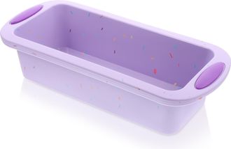 Cabilock Silikon-kastenform Für Toast Diy Backform Brotform Küche Backen Hitzebeständige Flexible Kuchenformen Mit Griffdesign Praktische Brotformen Kochformen