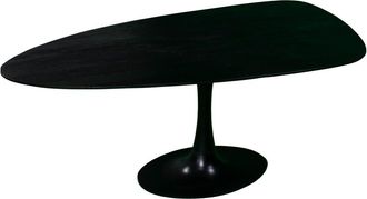 Giga Meubel Esstisch Dreieck - Schwarz - Mangoholz - 200x120cm - Esstisch Owen