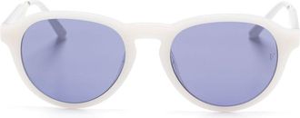 Oliver Peoples R-8 Sonnenbrille - Weiß