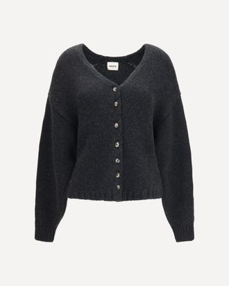 Khaite Axel V-Neck Cardigan Female M