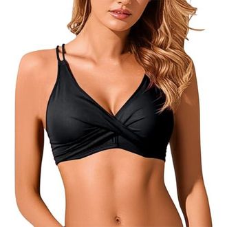 Generic Maillot de Bain Femme Bikini Sexy Maillot de Bain Plus Size pour Femme, Monokini Strappy avec Short de Bain pour Confort et &Eacute;l&eacute;gance