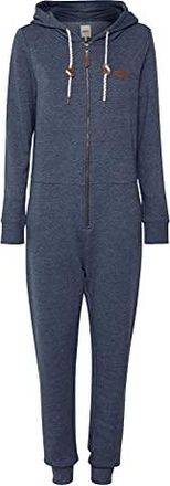 Oxmo OVA Onesie Combinaison de jogging pour femme, Ins Bl Mel (7989915)., Taille L