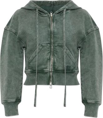 Charlotte Knowles Knwls, Femme, Sweatshirts et sweats &agrave; capuche, Vert, Taille: 40 FR Haze SweaT-shirt