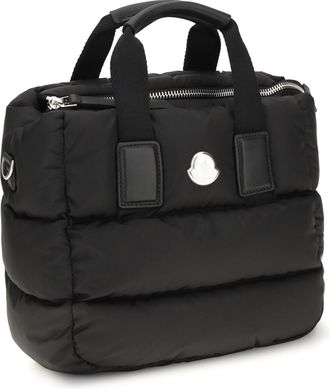 Moncler Quilted Nylon Handbag - Black