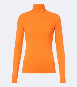 Loewe Top Double L aus Rippstrick
