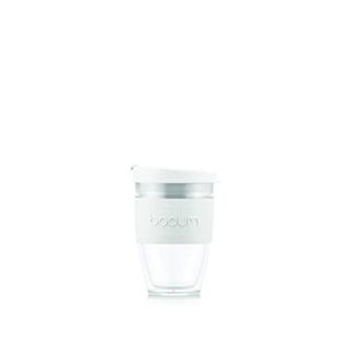 Bodum 11889-913S JOYCUP Mug &agrave; emporter double paroi, avec couvercle &agrave; vis, 0.25 l, plastique