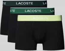 Lacoste Trunks aus Baumwoll-Mix im 3er-Pack