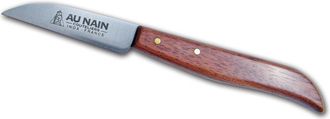 Au Nain Couteliers Das Gute Sch&auml;l- / Gem&uuml;semesser- Palisanderholz Griff